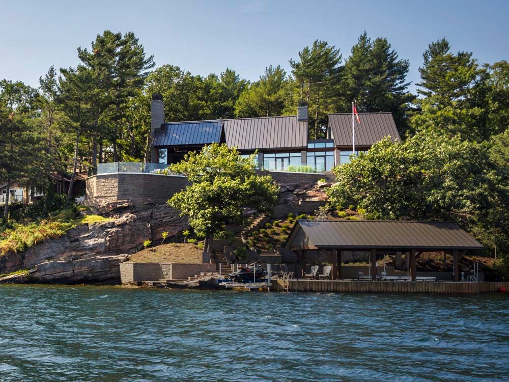 River home designed by Ottawa architect Barry Hobin a slice of heaven ...
