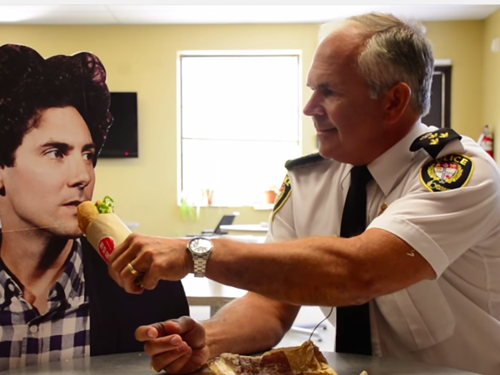 Good sport Chief Charles Bordeleau kicks off United Way campaign ...