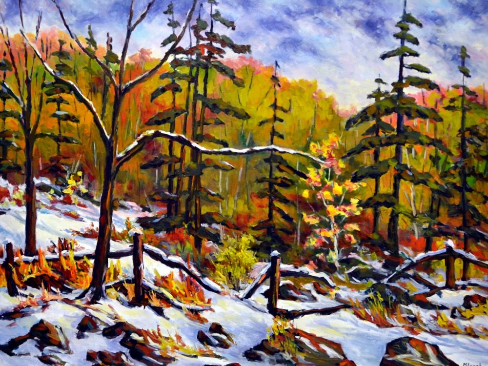 Late mayor Mlacak's paintings get retrospective at Koyman | Ottawa Citizen