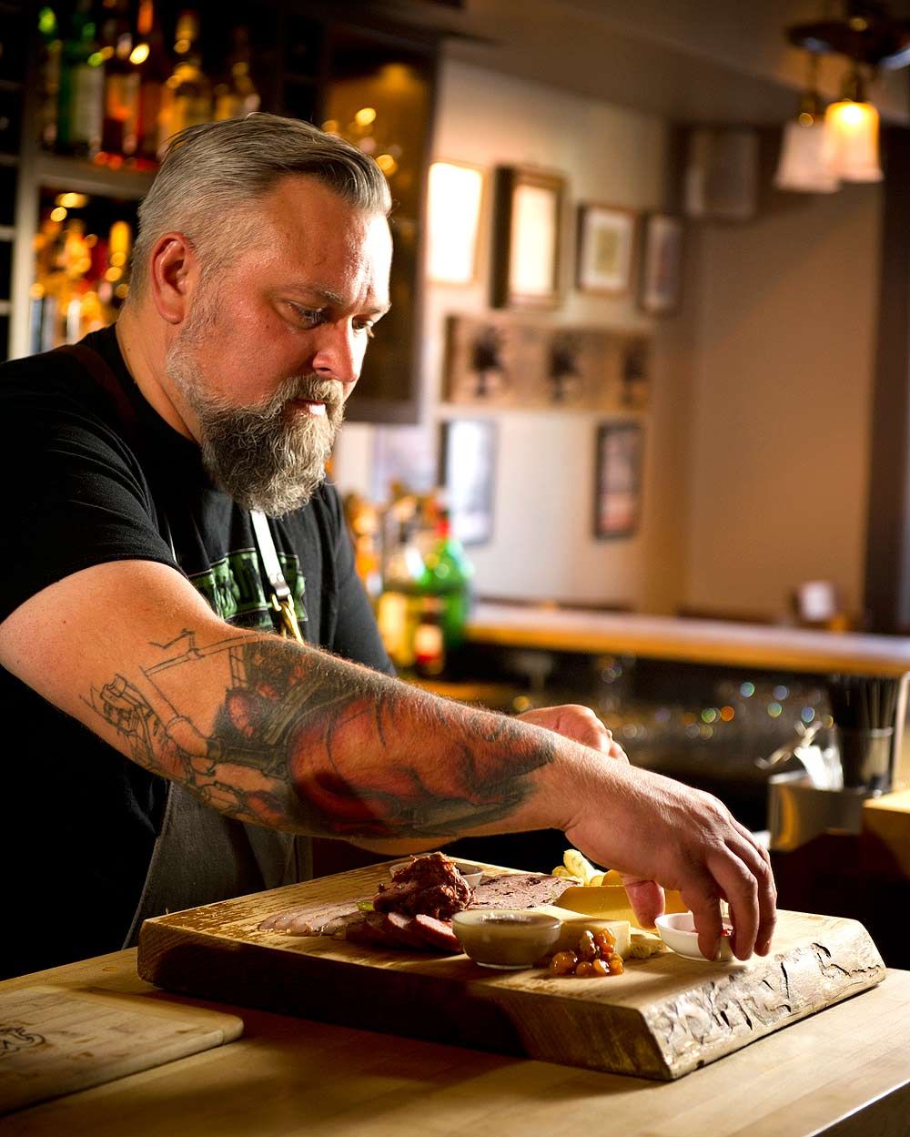 Steve Mitton creates colourful charcuterie boards packed with flavour ...