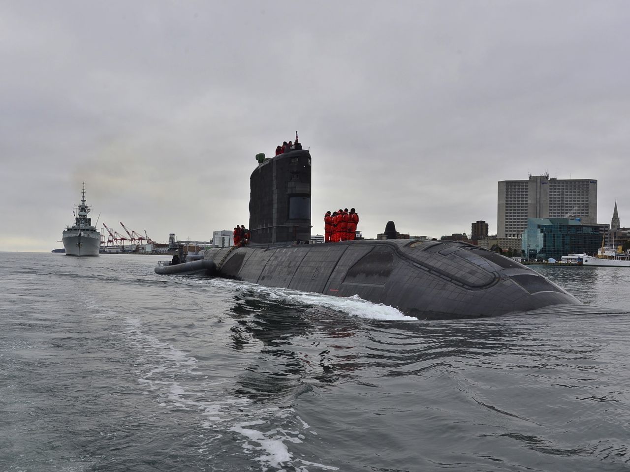 Photos: HMCS Windsor arrives home after 101 days on exercises | Ottawa ...