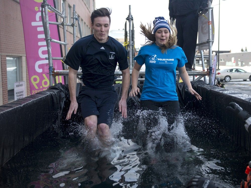 Polar Plungers jump for Special Olympics | Ottawa Citizen
