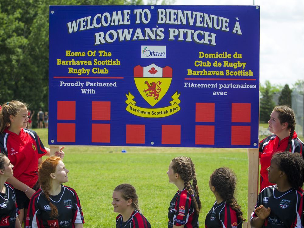 Rowan's Pitch officially unveiled in honour of Rowan Stringer | Ottawa ...