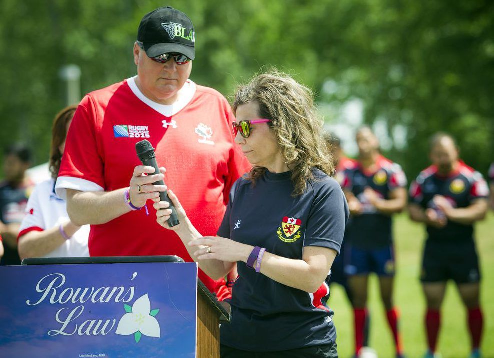 Rowan's Pitch officially unveiled in honour of Rowan Stringer | Ottawa ...