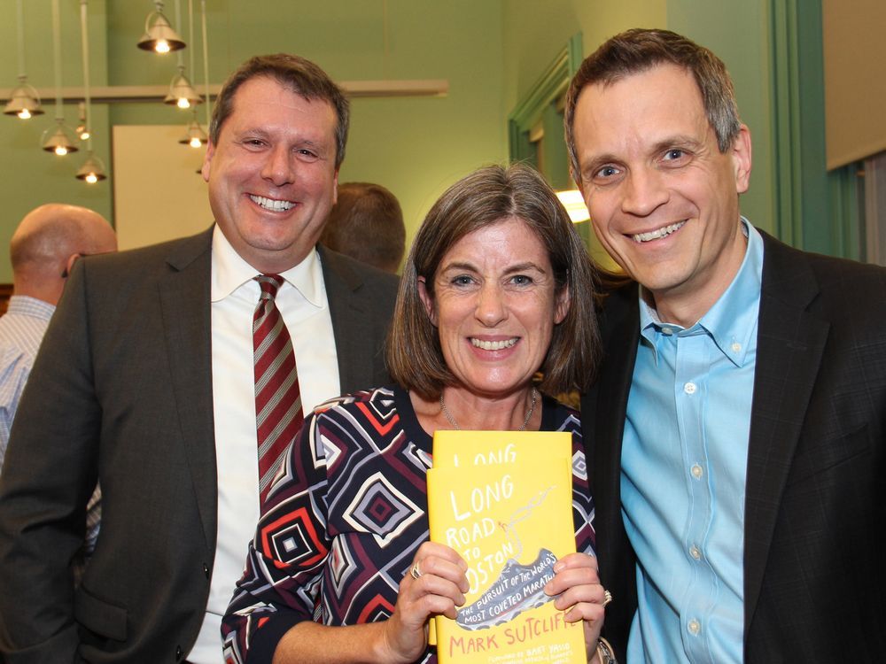 Around Town: Feeling the runner's high at Mark Sutcliffe book launch ...