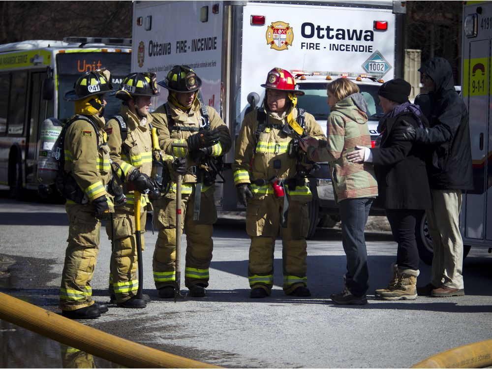 Four-alarm fire in Baseline-Merivale area displaces 70 tenants | Ottawa ...