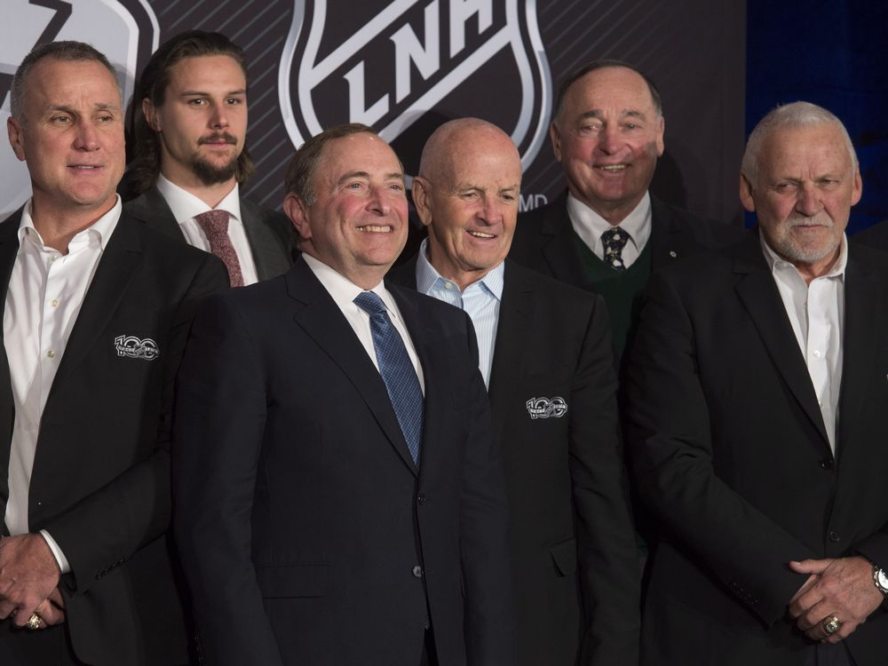 Legends introduce outdoor NHL game, offer advice: "Get your homework ...