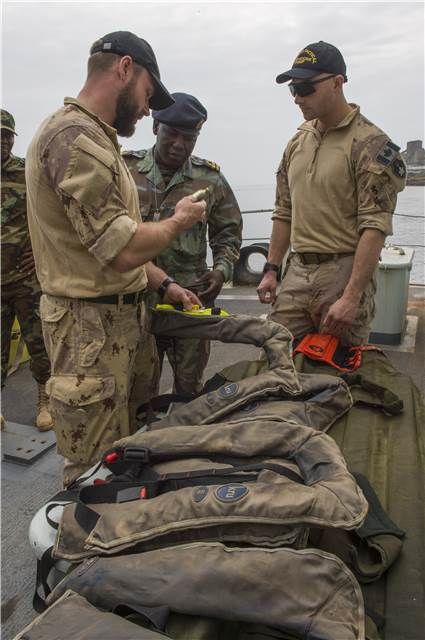 Royal Canadian Navy wraps up African exercise - boarding teams trained ...