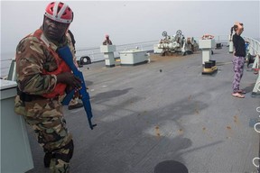 Royal Canadian Navy wraps up African exercise - boarding teams trained ...