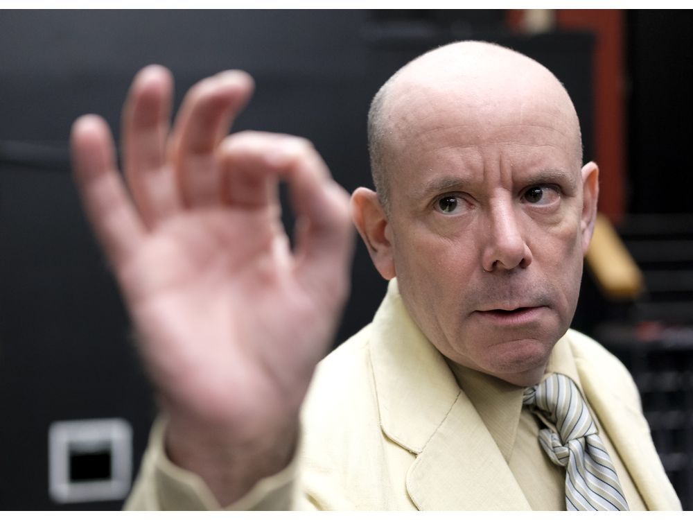 Ottawa playwright/actor Pierre Brault is charmed by the art of the con ...