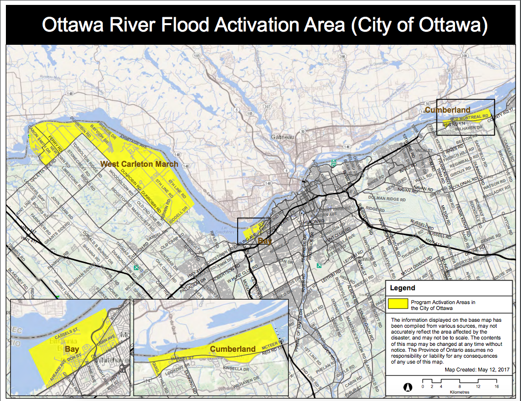 Ontario activates disaster relief for people affected by Ottawa flood ...