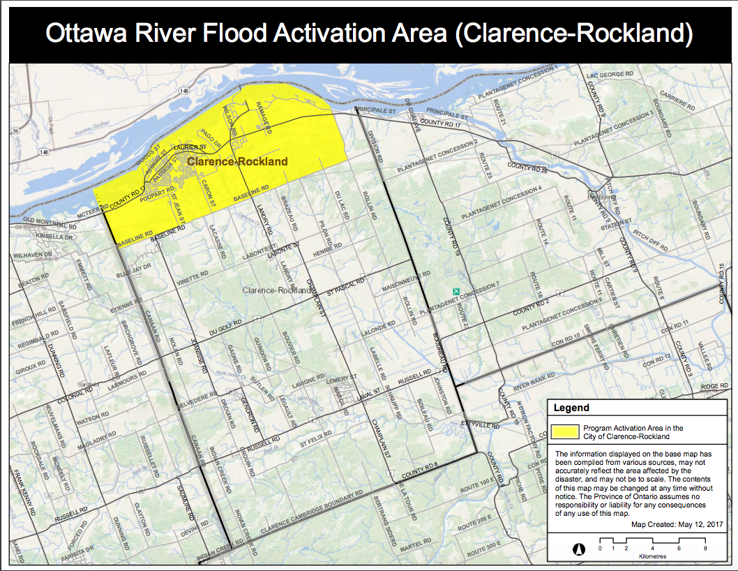 Ontario activates disaster relief for people affected by Ottawa flood ...