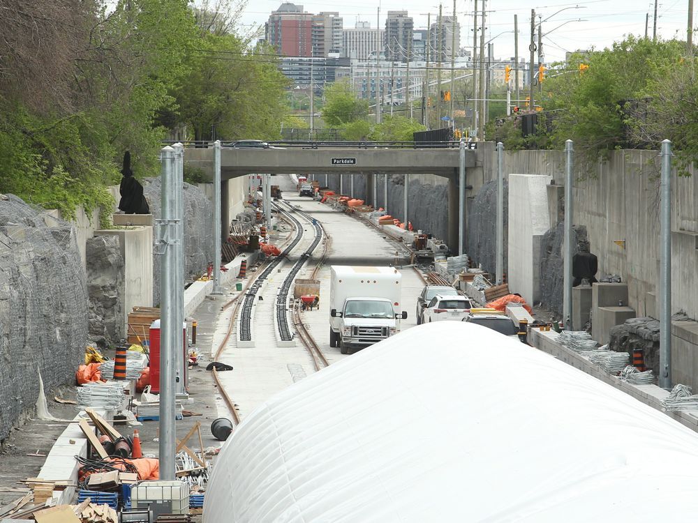LRT construction, one year out | Ottawa Citizen