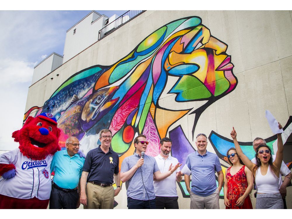 It's a big-mural block party in Vanier | Ottawa Citizen