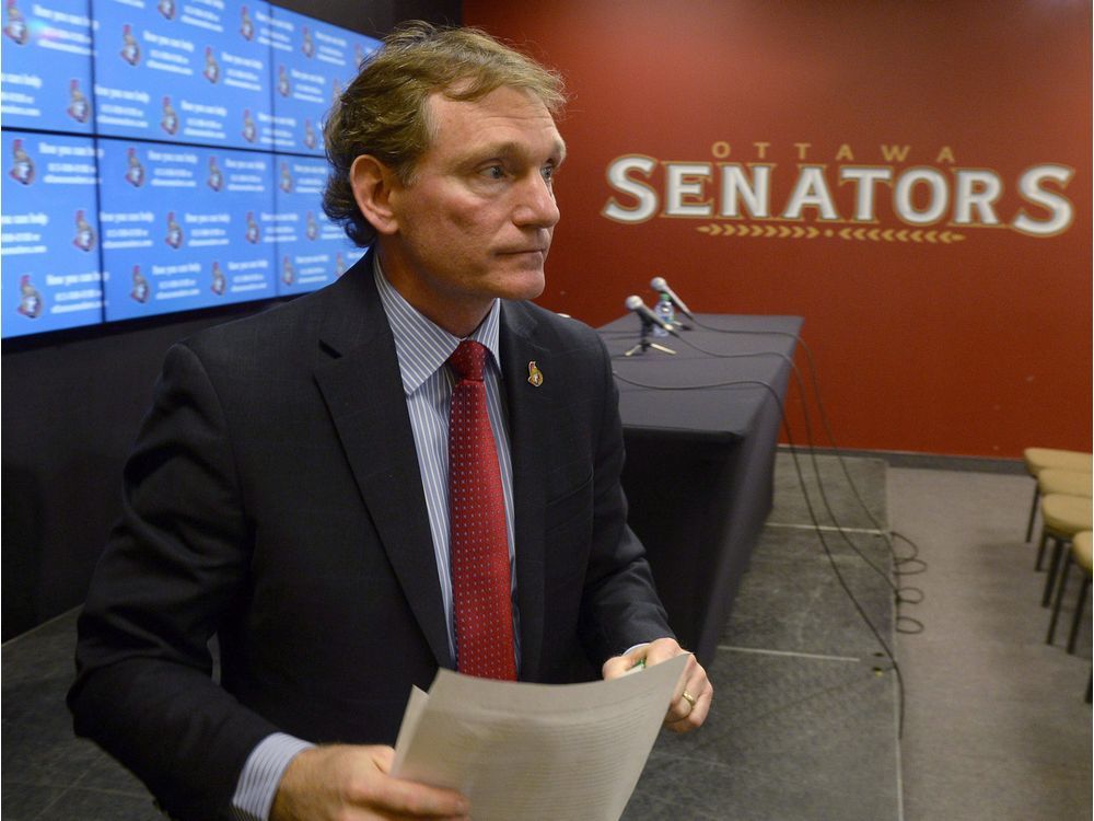 Senators reach severance agreement with former CEO Leeder | Ottawa Citizen