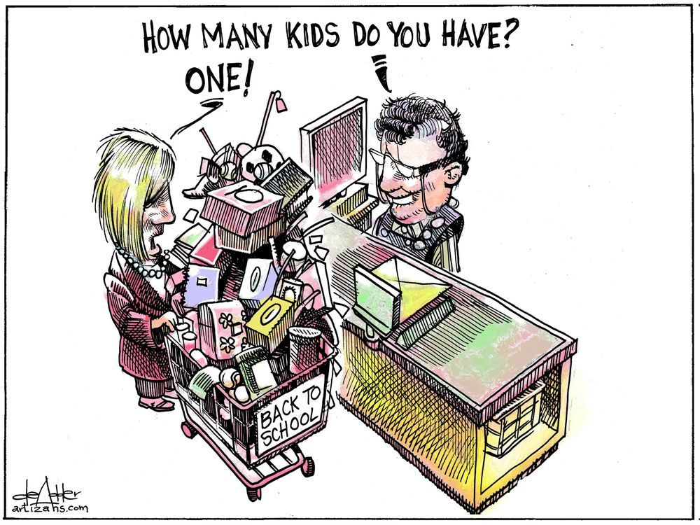 Editorial cartoons for September 2017 | Ottawa Citizen