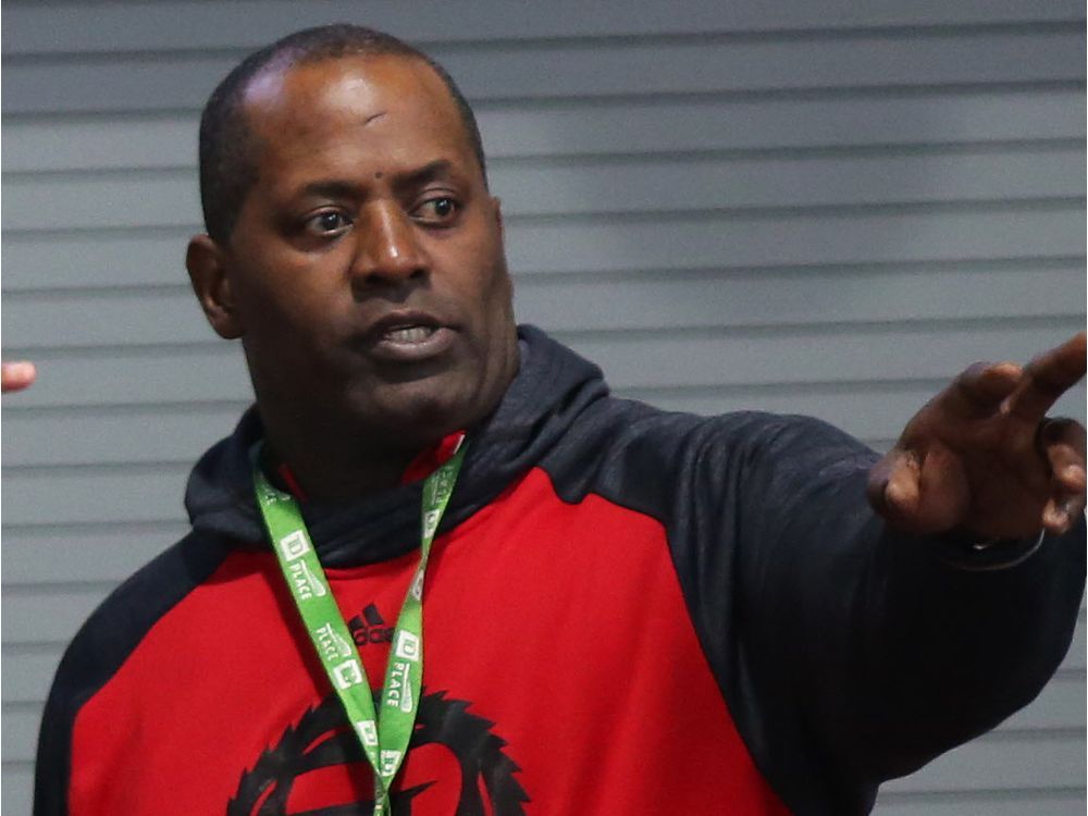 Redblacks defensive line coach Blugh bounces back after nasty health ...