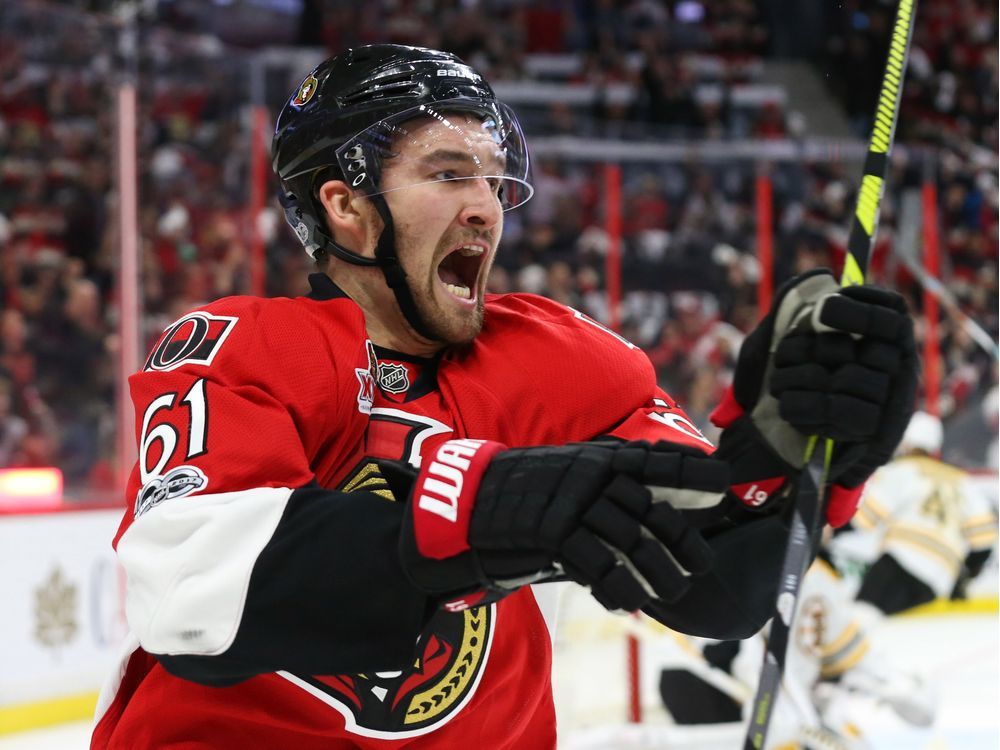 Three-time 20 goal scorer Mark Stone strives for consistency with Sens ...