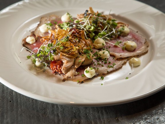 Dining Out: Delicious, veg-forward dishes at the larger, stone-walled ...