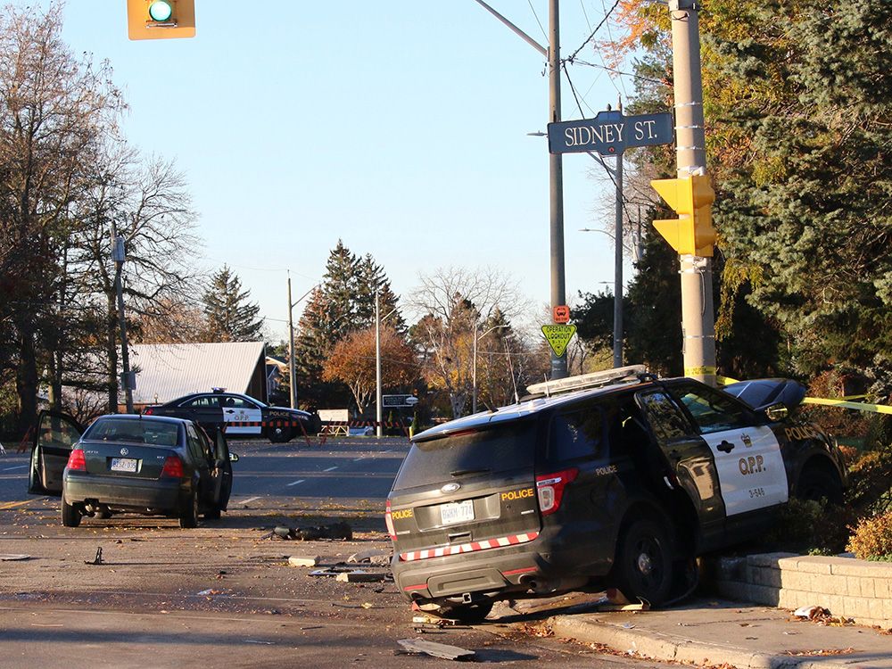 Five injured in serious Belleville crash involving OPP vehicle | Ottawa ...