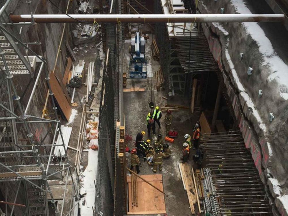 Paramedics pull worker from LRT tunnel after neck injury | Ottawa Citizen