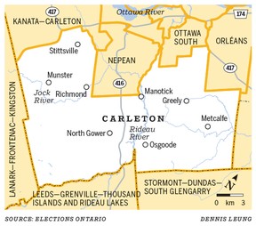 Ottawa-area ridings: Carleton | Ottawa Citizen