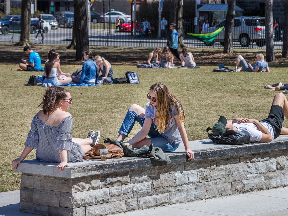 Two days of perfect weather followed by dropping temps and rain ...