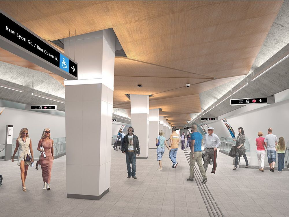 Architects of LRT tunnel stations aim to 'celebrate' unique transit ...