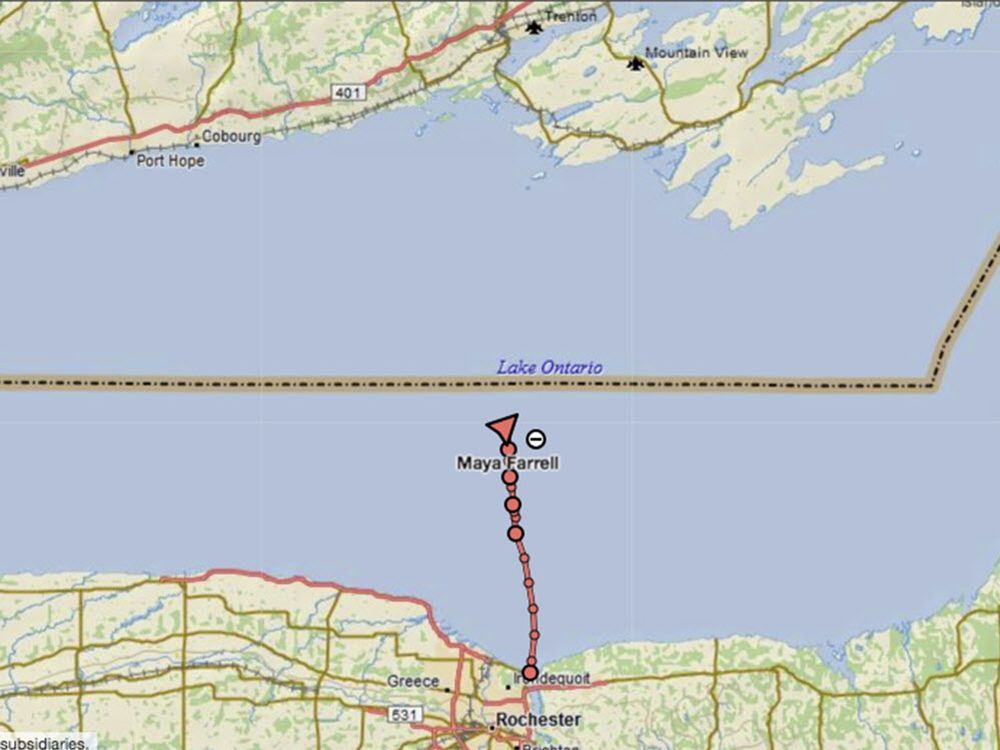 'Today was not her day': Sore shoulder sinks teen's Lake Ontario swim ...