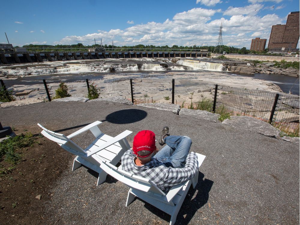 Public lookout offers long-hidden view of Chaudière Falls | Ottawa Citizen