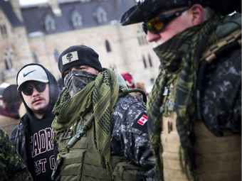 Photos: Protesters clash on Parliament Hill | Ottawa Citizen