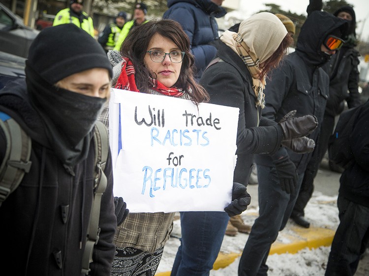 Photos: Protesters clash on Parliament Hill | Ottawa Citizen