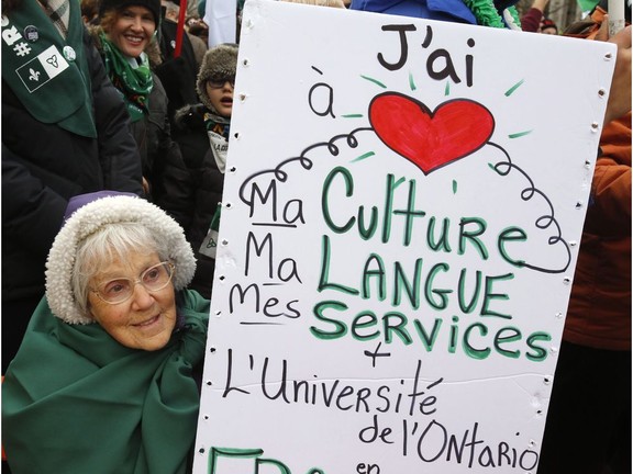 French-language rights rally in Ottawa draws thousands | Ottawa Sun