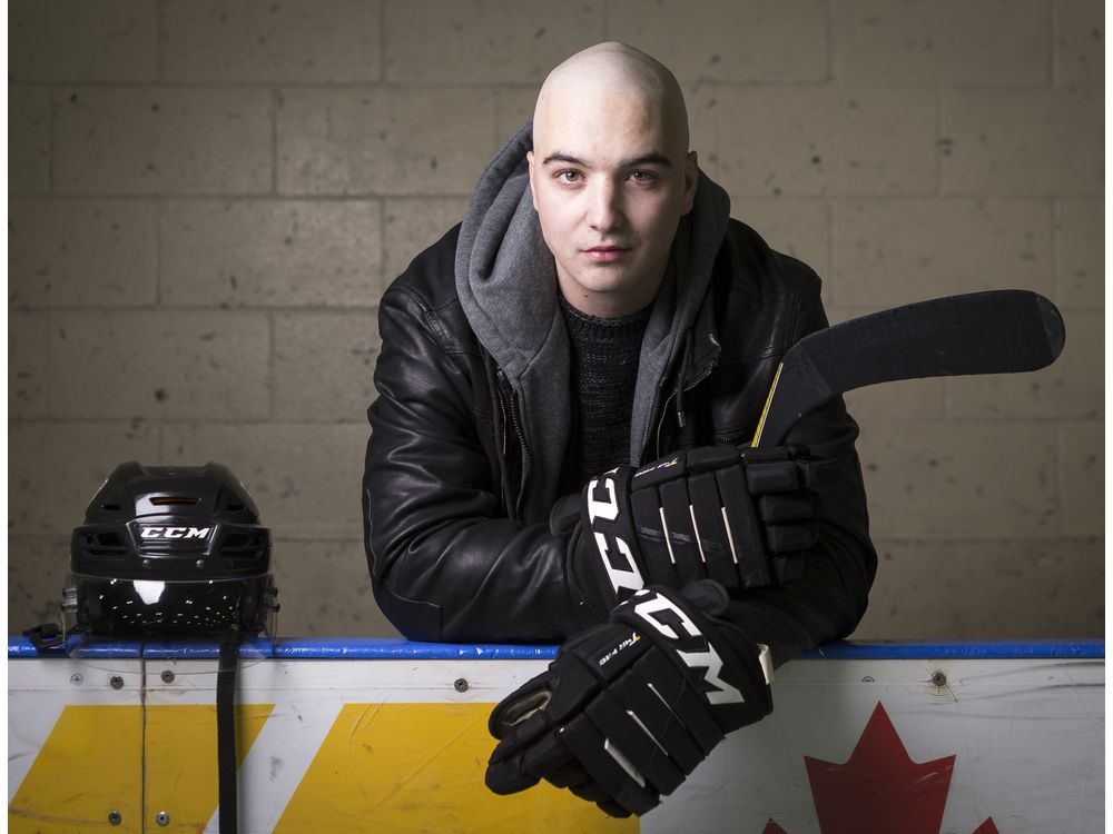 New goal for Gee-Gees hockey player Jean-Robin Mantha: beating cancer ...