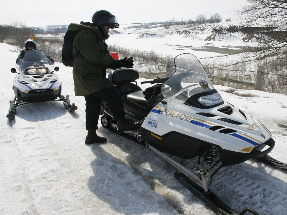 OPP lay charges after snowmobile patrols in the valley | Ottawa Citizen