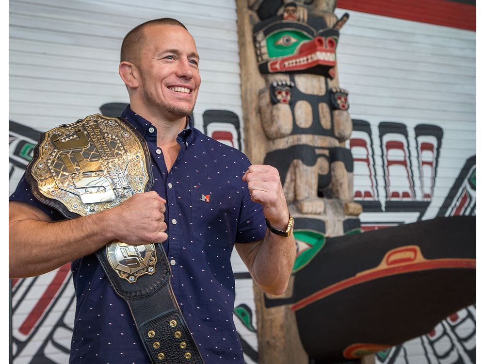 Georges St-Pierre UFC 94 belt acquired by Canadian Museum of History ...