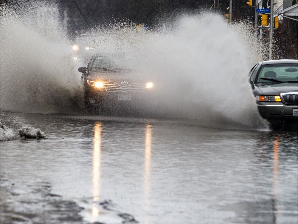 Rainfall and freezing rain warning in effect for the Ottawa region ...