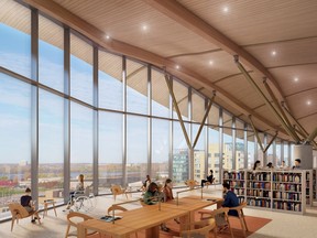 Take a first peek at what Ottawa's new 'super library' will look like ...