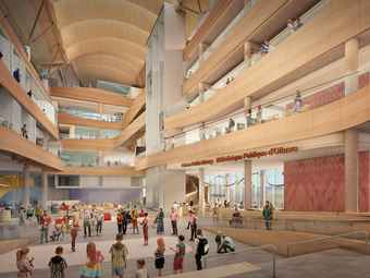Take a first peek at what Ottawa's new 'super library' will look like ...