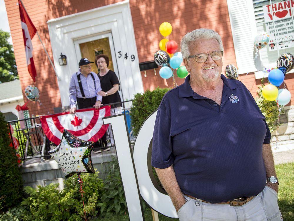 Arnprior honours centenarian 'Fast Eddie' Levesque with a street of his ...