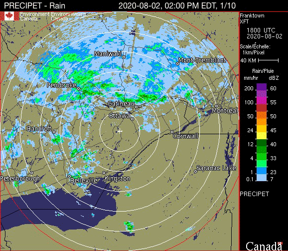 Ottawa and surrounding areas no longer under tornado watch | Ottawa Citizen