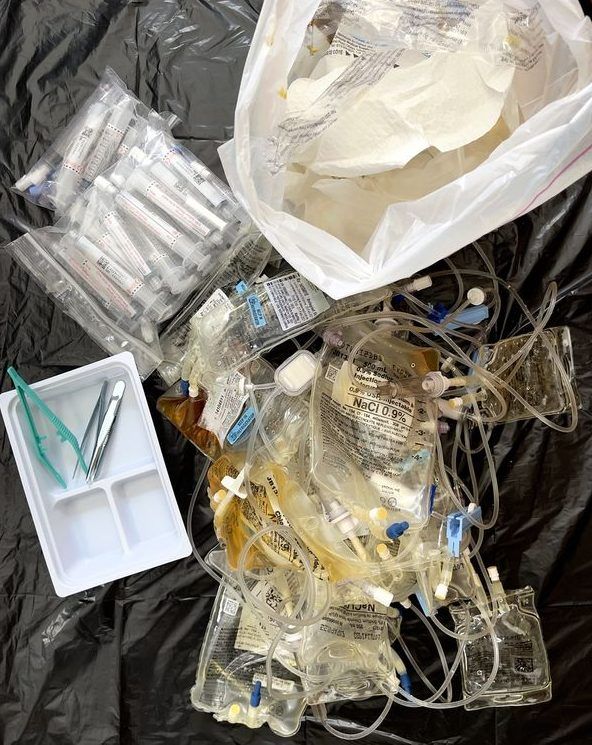 Egan: One patient, 1,200 syringes and 800 IV bags of medical waste ...