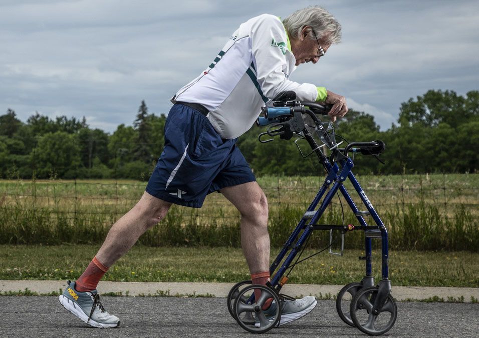 From leukemia patient to multi-marathoner — with a walker | Ottawa Citizen