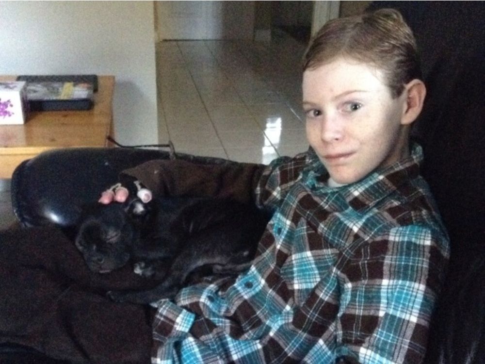 Jonathan Pitre and his mother honoured with Meritorious Service awards ...