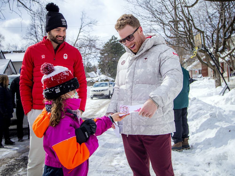 Photos: Bobsled kids get surprise visit from Olympians on Sunday, Feb ...