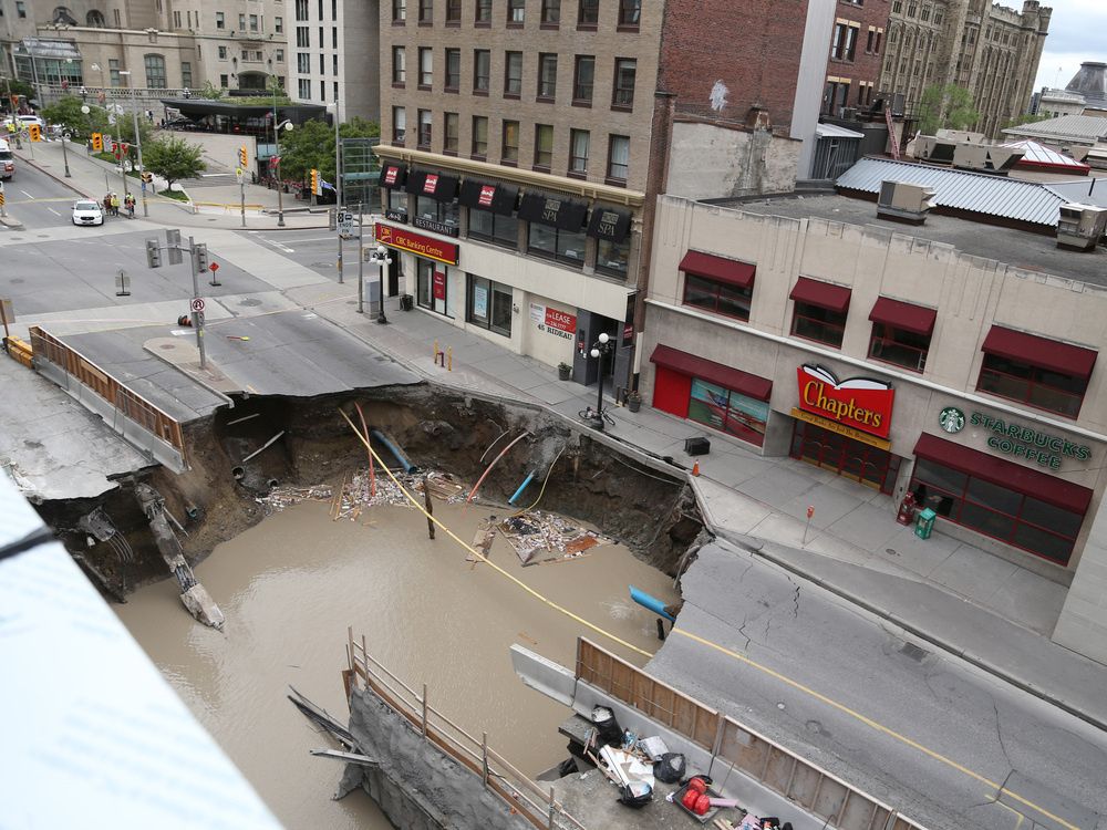 Sinkhole slowed LRT work, but city had little patience for delays ...