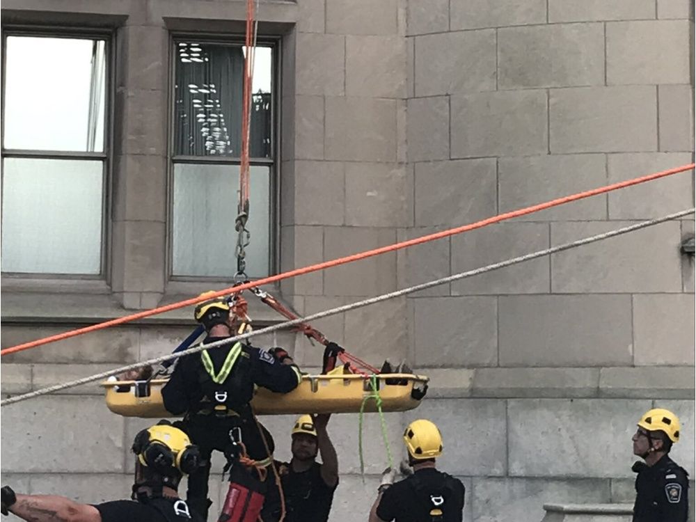 Ottawa Fire Services rope team rescues person stuck in 'trench' near ...