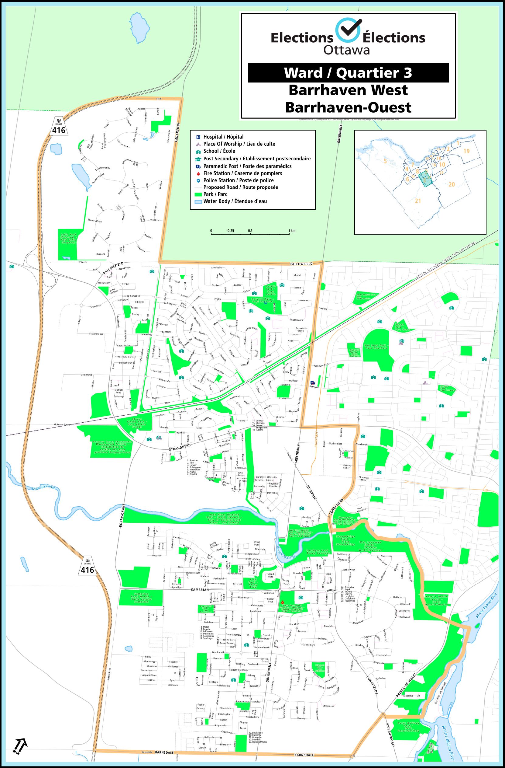 What's the biggest municipal election issue in Ward 3 - Barrhaven West ...