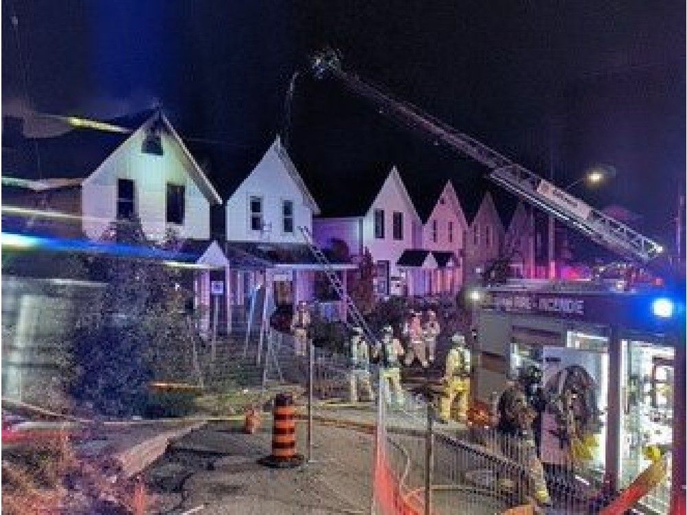 Firefighter injured as responders fight two house fires in Glebe Annex ...
