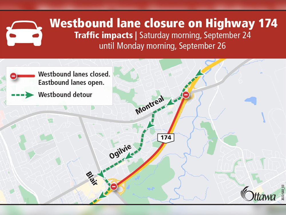 Watch for westbound Highway 174 closure this weekend for Stage 2 LRT ...